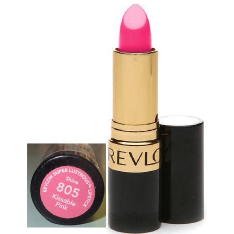 Son Lỳ Có Dưỡng Revlon Super Lustrous Lipstick Shine 805 Kissable Pink ...