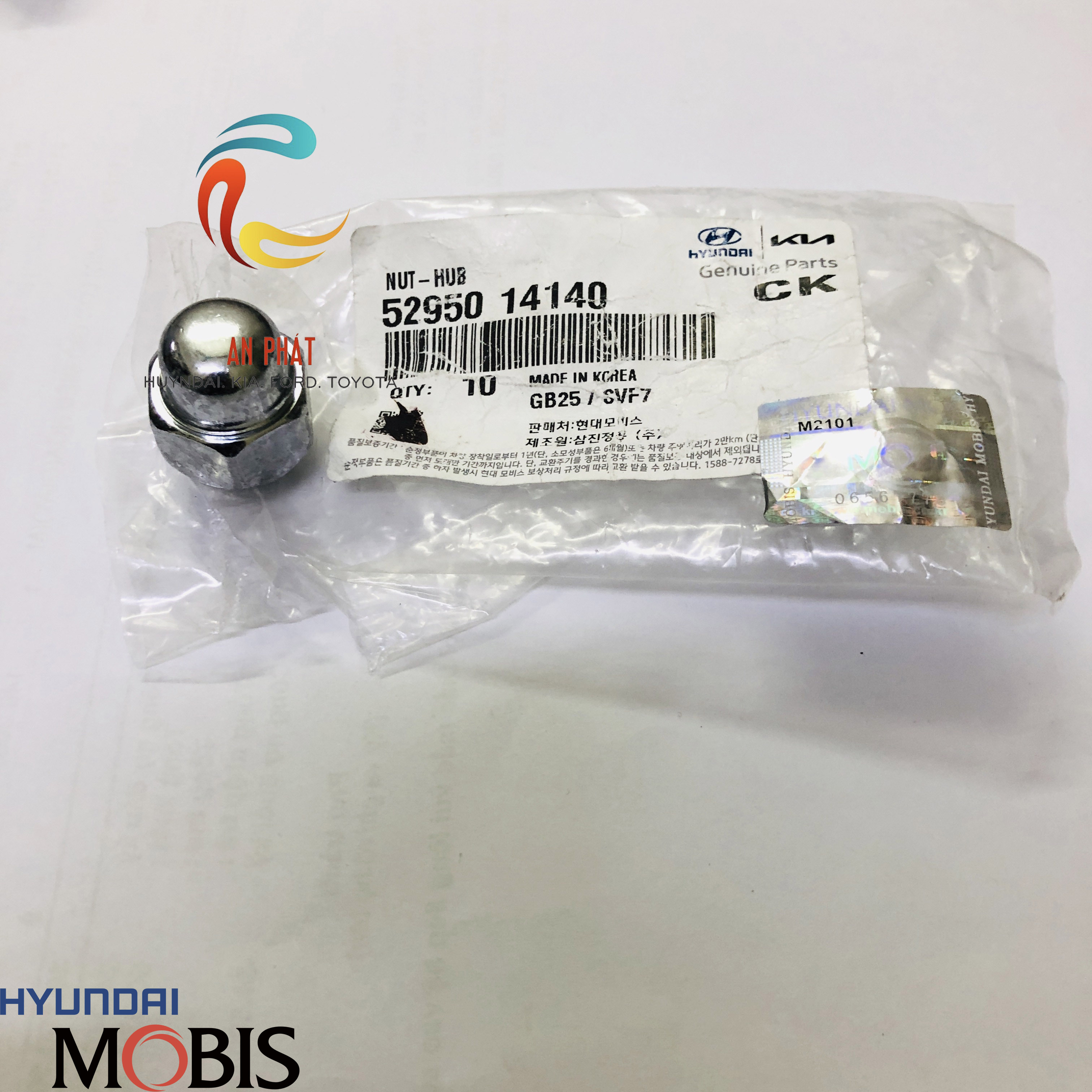 Ốc tắc kê (Tán bánh xe) mâm đúc chính hãng HYUNDAI KIA | 5295014140 ...