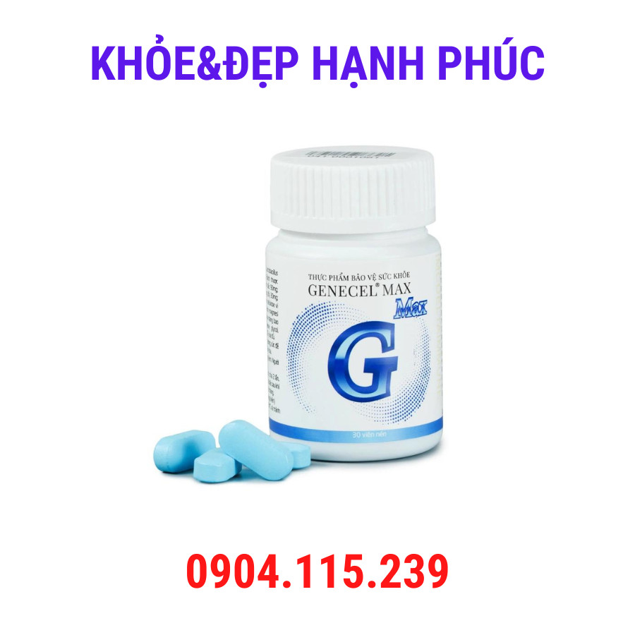 Thực phẩm bảo vệ sức khỏe Genecel Max hỗ trợ tăng cường hệ miễn dịch ...