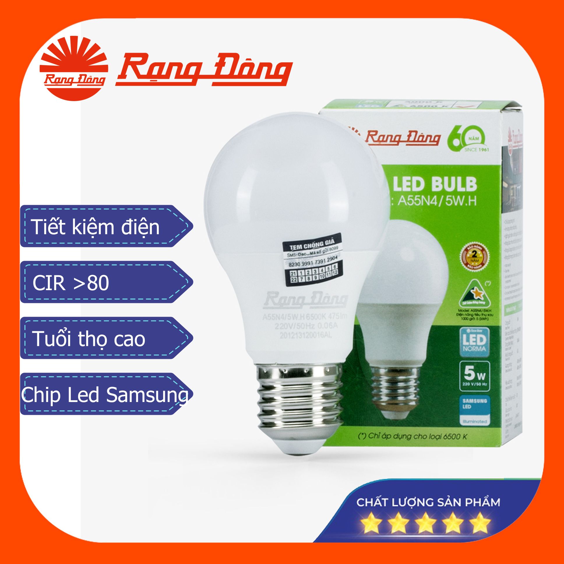 Bóng đèn LED trụ 15W (BH 2 NĂM) LOẠI TỐT Siêu Sáng Tiết Kiệm Điện Ánh ...