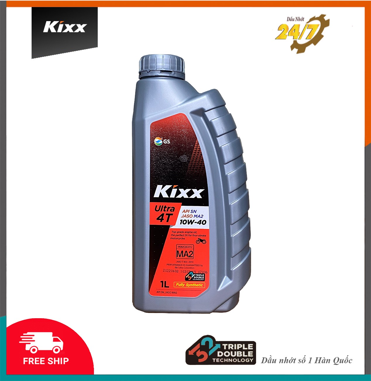 Nhớt Xe Máy, Nhớt Kixx Ultra 4T 10w40 Fully Synthetic Dành Cho Xe Số, Xe Côn Tay | Lazada.vn