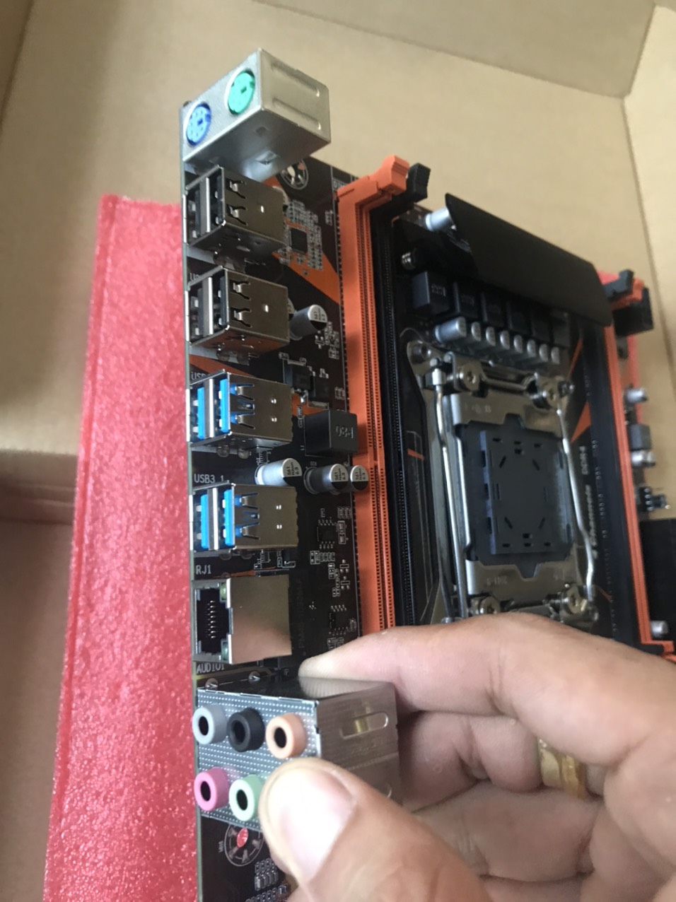 Mainboard SNIPER X99 Socket 2011-3 2011-4 có 4 Khe chạy DDR3 hoặc DDR4 ...