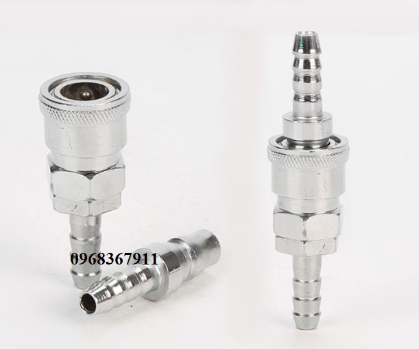 Khớp nối nhanh khí nén Đầu nối nhanh đầu bi dây hơi khí nén bộ khớp nối ...