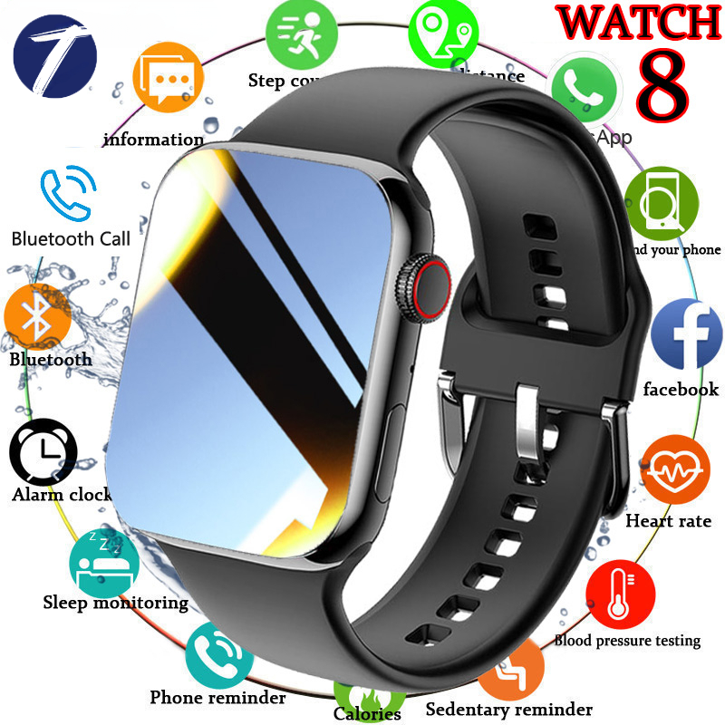 NEW Đồng Hồ Thông Minh Nam Nữ Series 8 Đồng Hồ Thông Minh Smartwatch ...