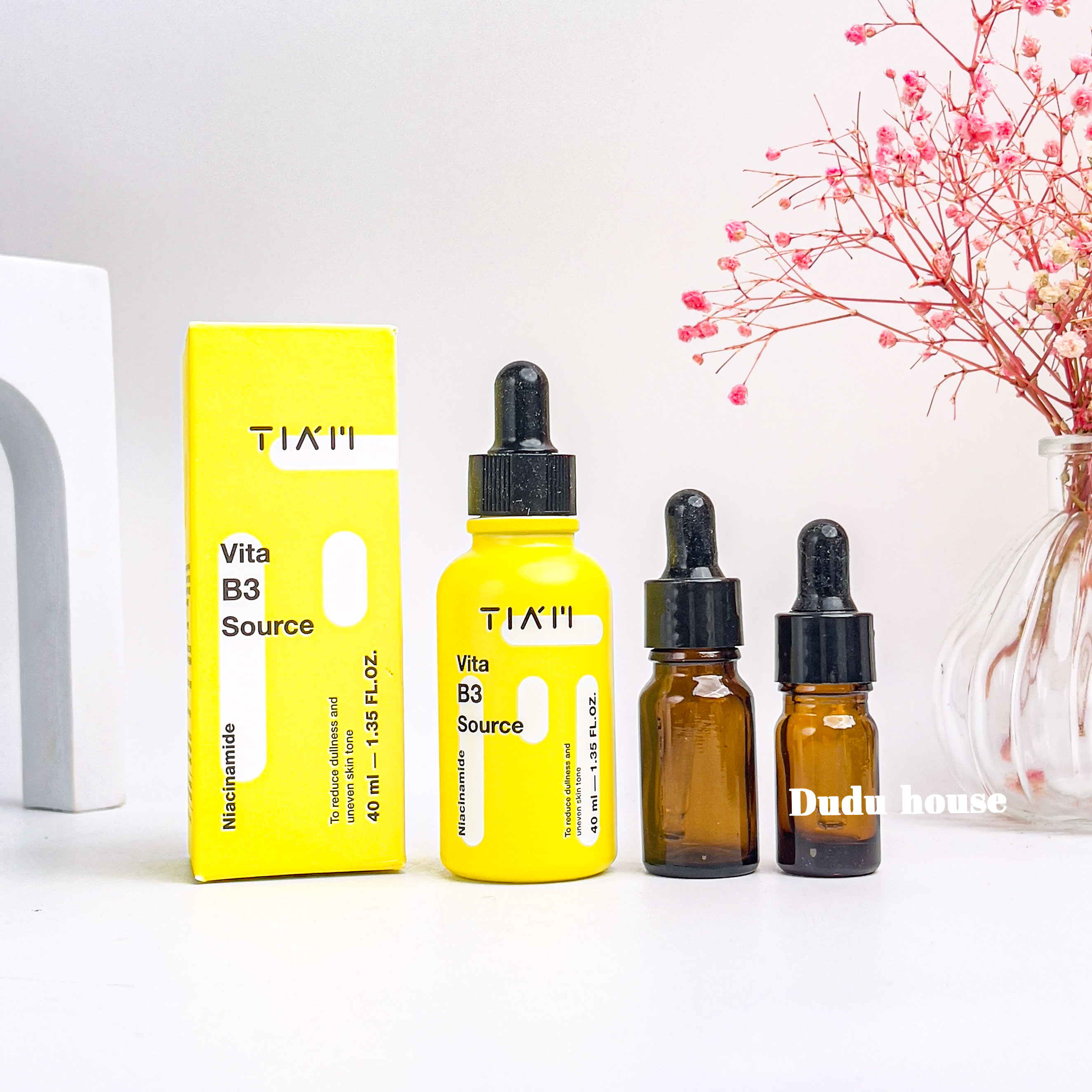 Serum Tiam 10% Niacinamide + 2% Arbutin Dưỡng Trắng, Phục Hồi Cho Da Dầu Mụn, Nhạy Cảm Tia'm ...