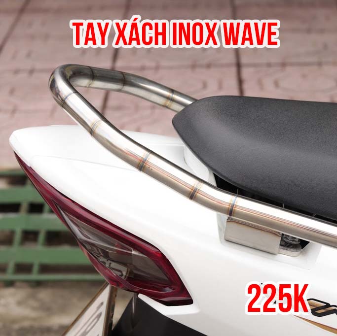 [Có bảo hành] Tay xách Inox 304 Wave 50,100 - Wave110 | Lazada.vn