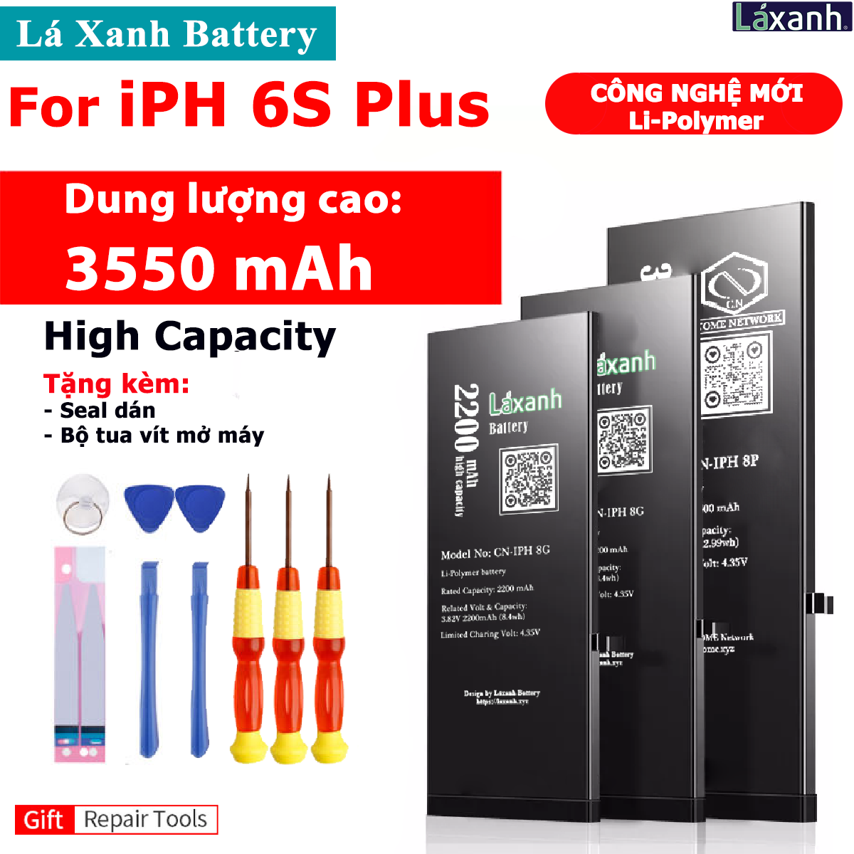 Pin iPH 6 6s 6p 6sp 6 Plus 6s Plus dung lượng siêu cao siêu trâu với IC ...