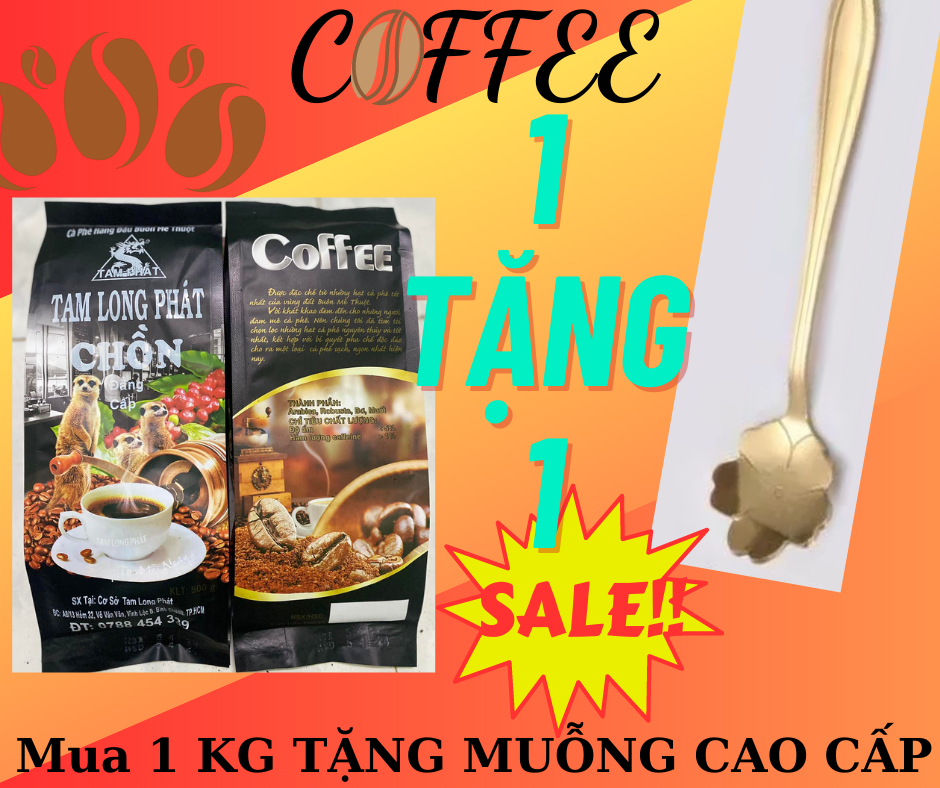 Cà phê chồn ban mê (bịch 500g) cà phê rang xay pha phin chồn đen buôn ...