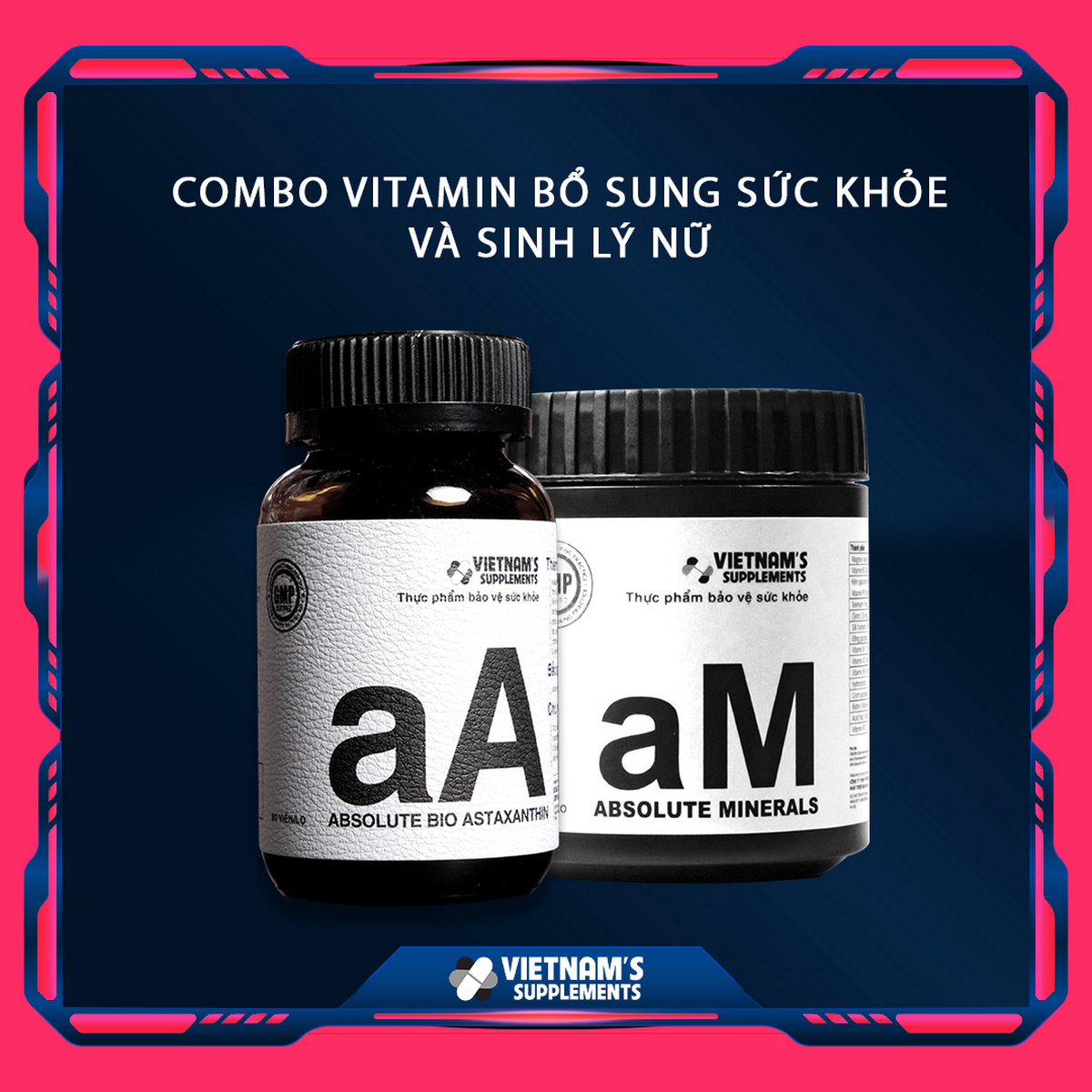 Combo Vitamin Bổ Sung SK Và Sinh Lý Nữ Absolute Minerals + Absolute Bio ...