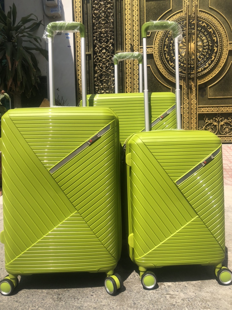 Vali Samsonite Hartlan size M 24 inch (màu tím bạc) - MixASale