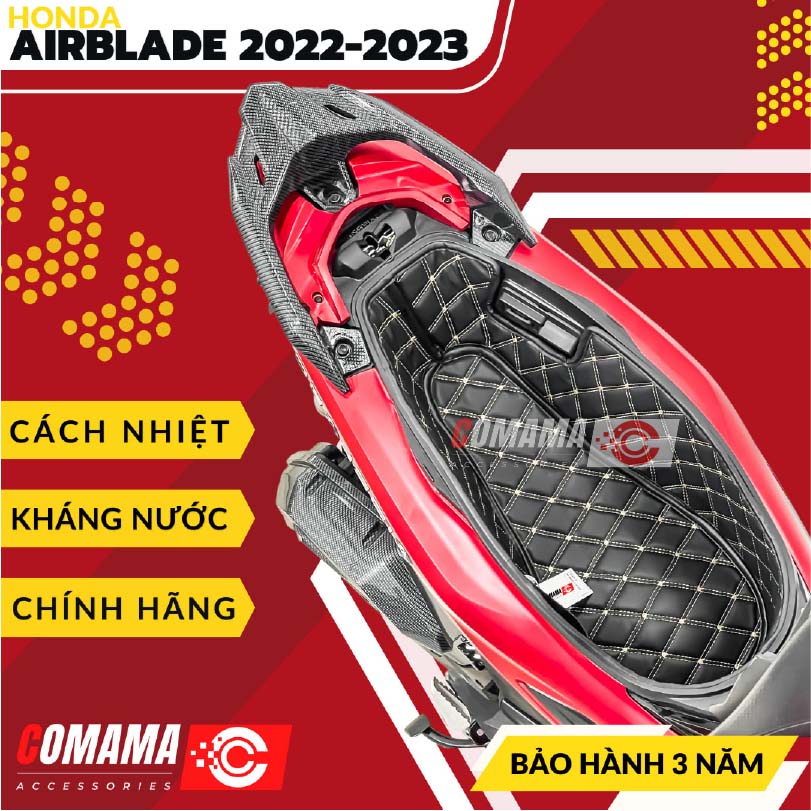 Lót Cốp Da 5D đệm lót cốp COMAMA xe VESPA SPRINT 2015 - 2022 chống sốc ...