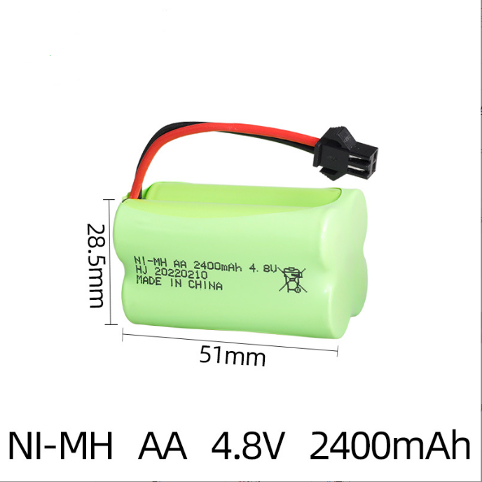 Pin và sạc usb 6v 2400mah nimh xe điều khiển từ xa đồ chơi rẻ - MixASale