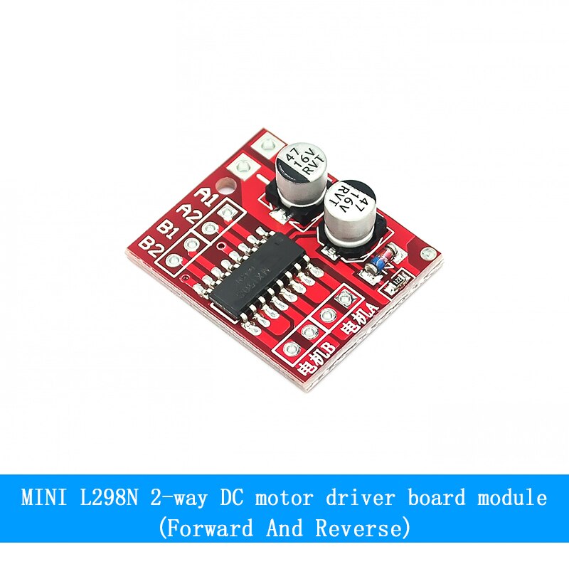 DC Motor Drive Module Reversing PWM Speed Dual H Bridge Stepper Motor ...