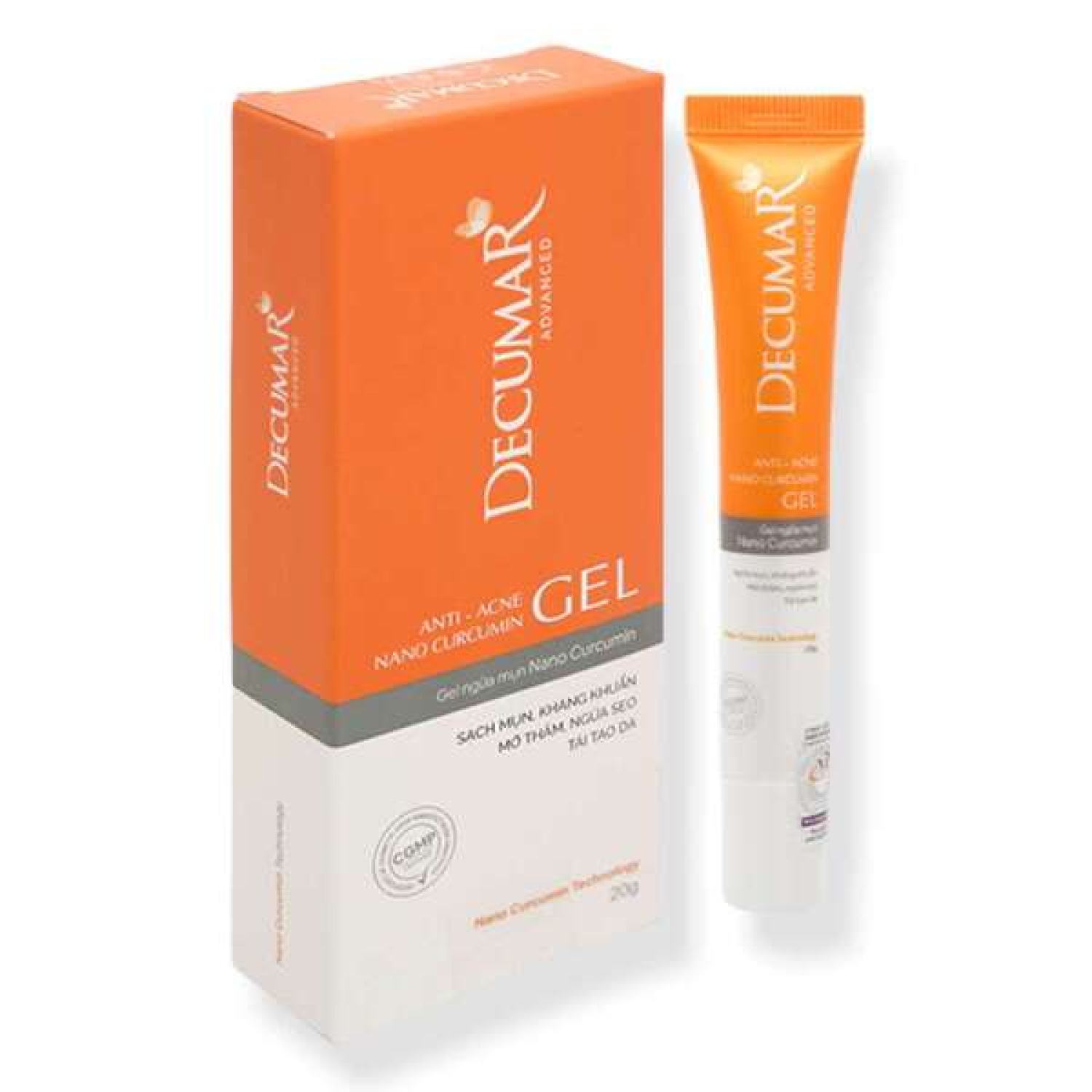 Gel Nghệ Decumar Advanced sạch mụn kháng khuẩn mờ thâm ngừa sẹo tái tạo ...