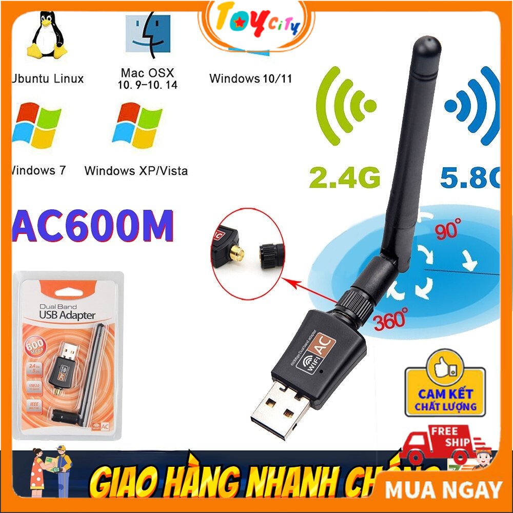 USB thu Wifi PIXLINK LV-UW10 có anten - MixASale