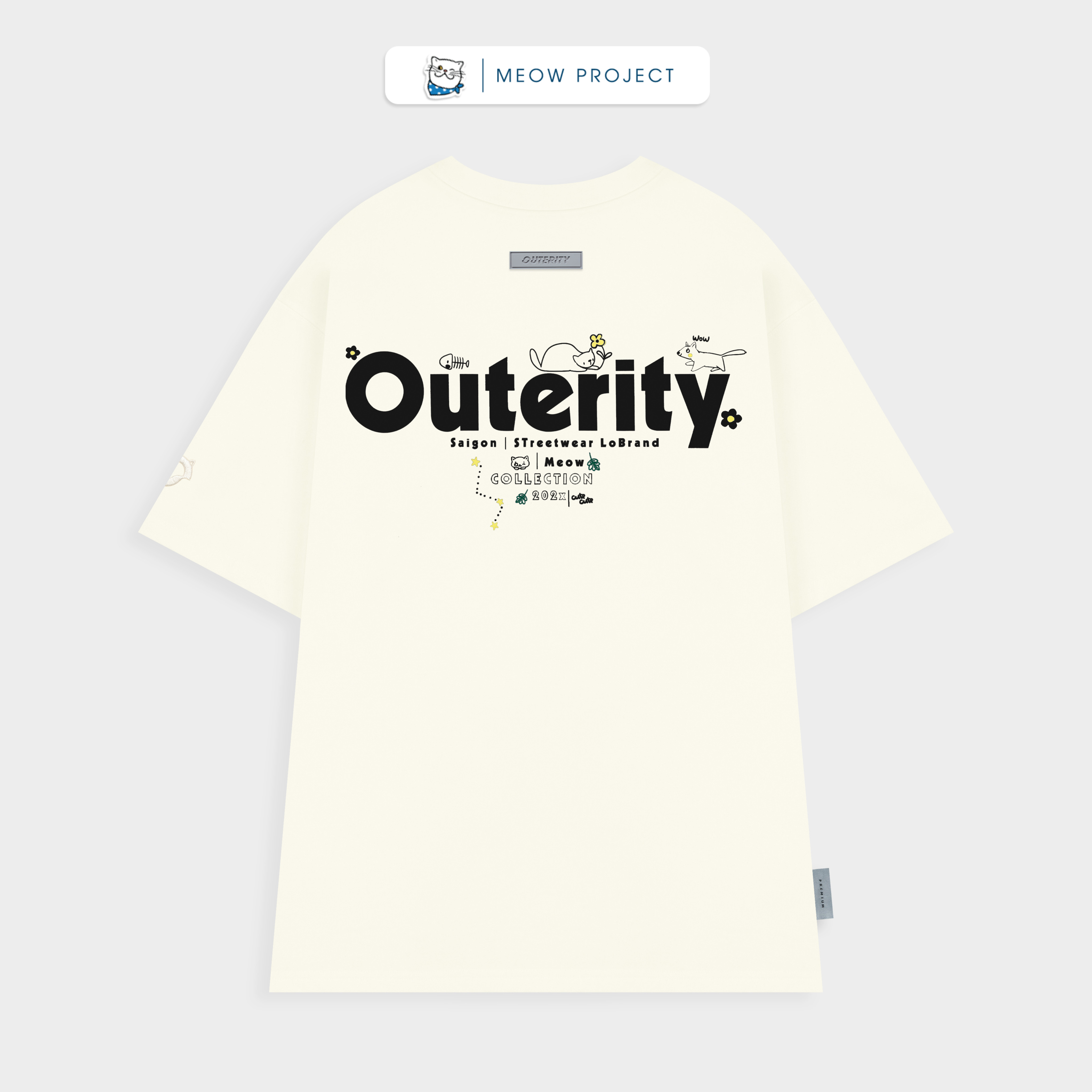 Áo Thun Outerity Meow's Garden - MEOW COLLECTION | TẾT ẤM PROJECT - TẾT ...
