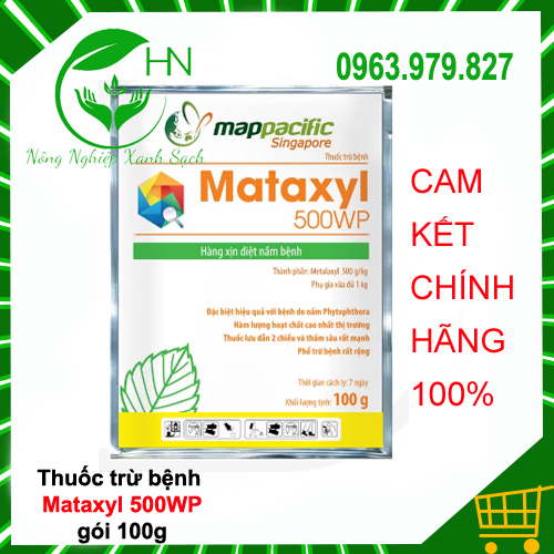 Thuốc Trừ Bệnh MATAXYL 500WP - Lưu dẫn hai chiều thấm sâu trừ nấm bệnh ...