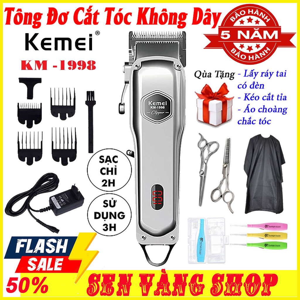 [ HÀNG CHÍNH HÃNG ] Tông đơ - Tông đơ cắt tóc cao cấp - Tong đơn cắt ...