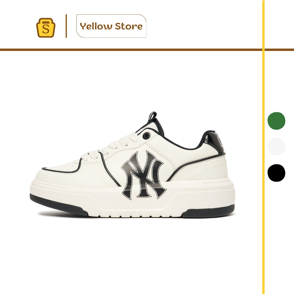 Giày thể thao MLB Chunky Liner New York Yankees Off White [FULL BOX] Giày sneaker MLB Chunky Ny ...