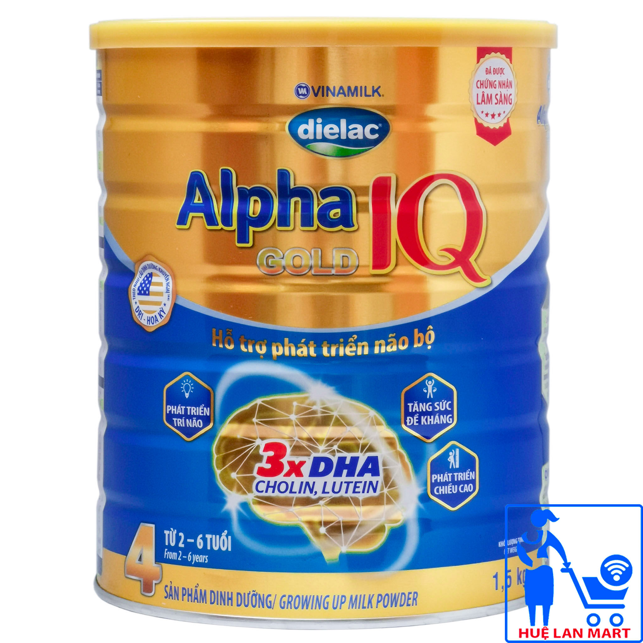 FREESHIP MAX Sữa bột Vinamilk Dielac Alpha IQ Gold 1 sữa non 800g Mới - MixASale