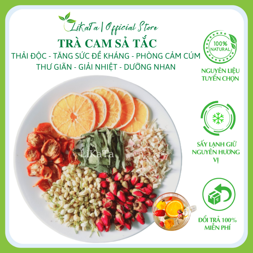 LOẠI 1 Trà Cúc Bách Nhật 100gr Bông To Màu Tím Đẹp - Trà Thảo Mộc Thiên ...