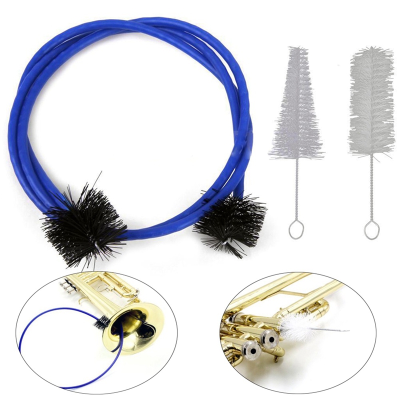 the 3-Piece Set for the Trumpet Trombone Brass Blowing Nozzle Cleaner ...