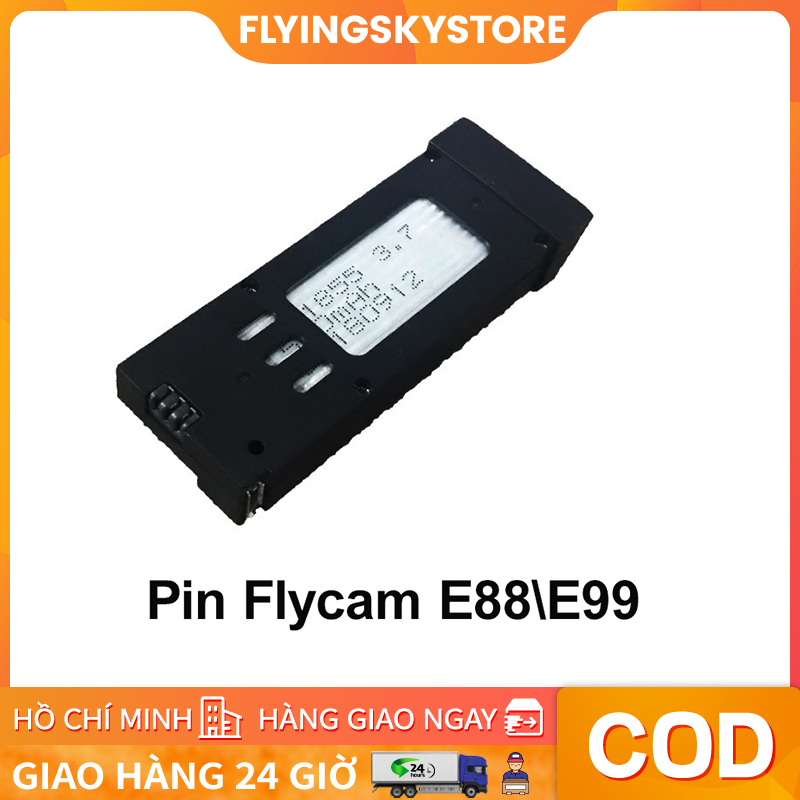 Pin Flycam E99 E88 P9 dung lượng cao loại 3.7V 1800mAh hàng chính hãng ...
