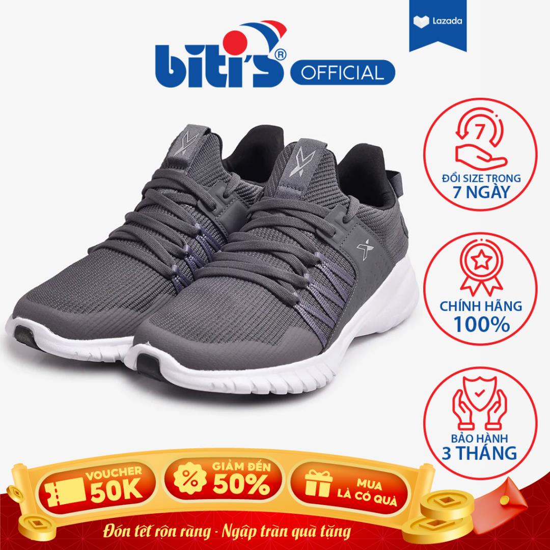 Giày Thể Thao Cao Cấp Nam Nữ Bitis Hunter X - DSMH07700DEN DSWH07700DEN - MixASale