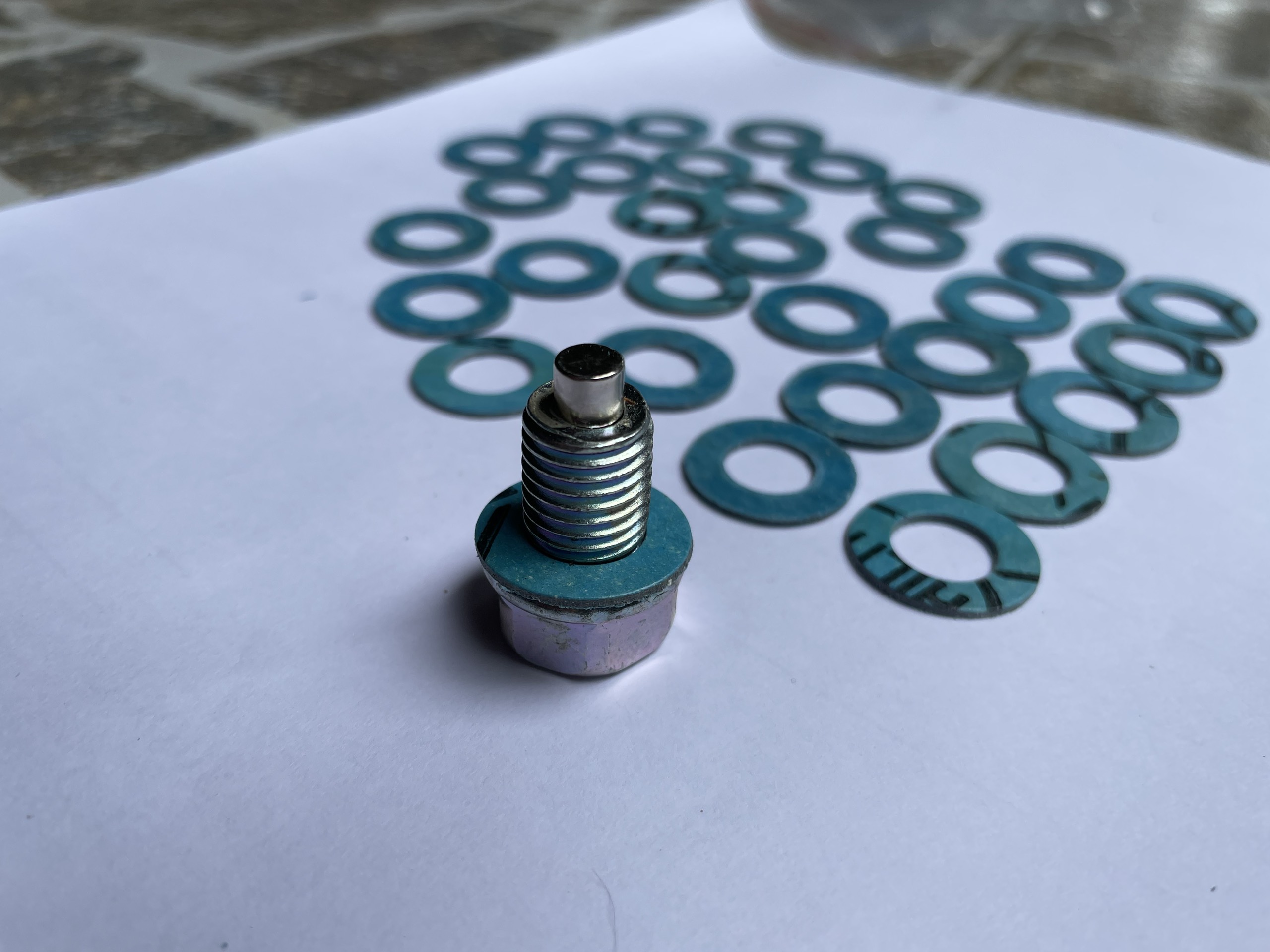 RON ĐỆM ỐC NHỚT XE MÁY VÀ Ô TÔ 12mm chất liệu AMIANG - MixASale