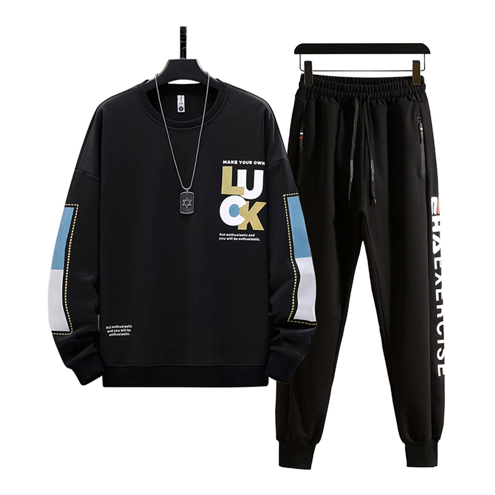 Voucher Giảm 50 Set đồ nam SOZO áo khoác nỉ khóa kéo in loang và quần ...