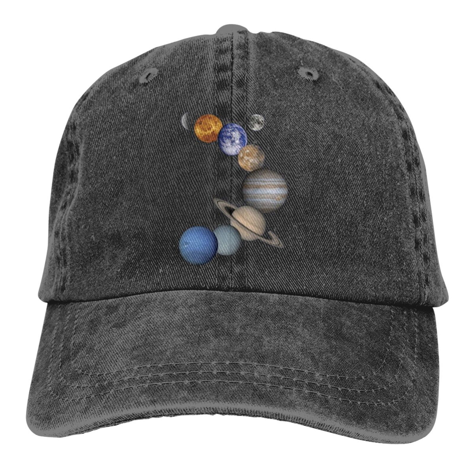 New Trendy Hats Spreadshirt Solar System Planets Astronomy Cowboy Cap ...