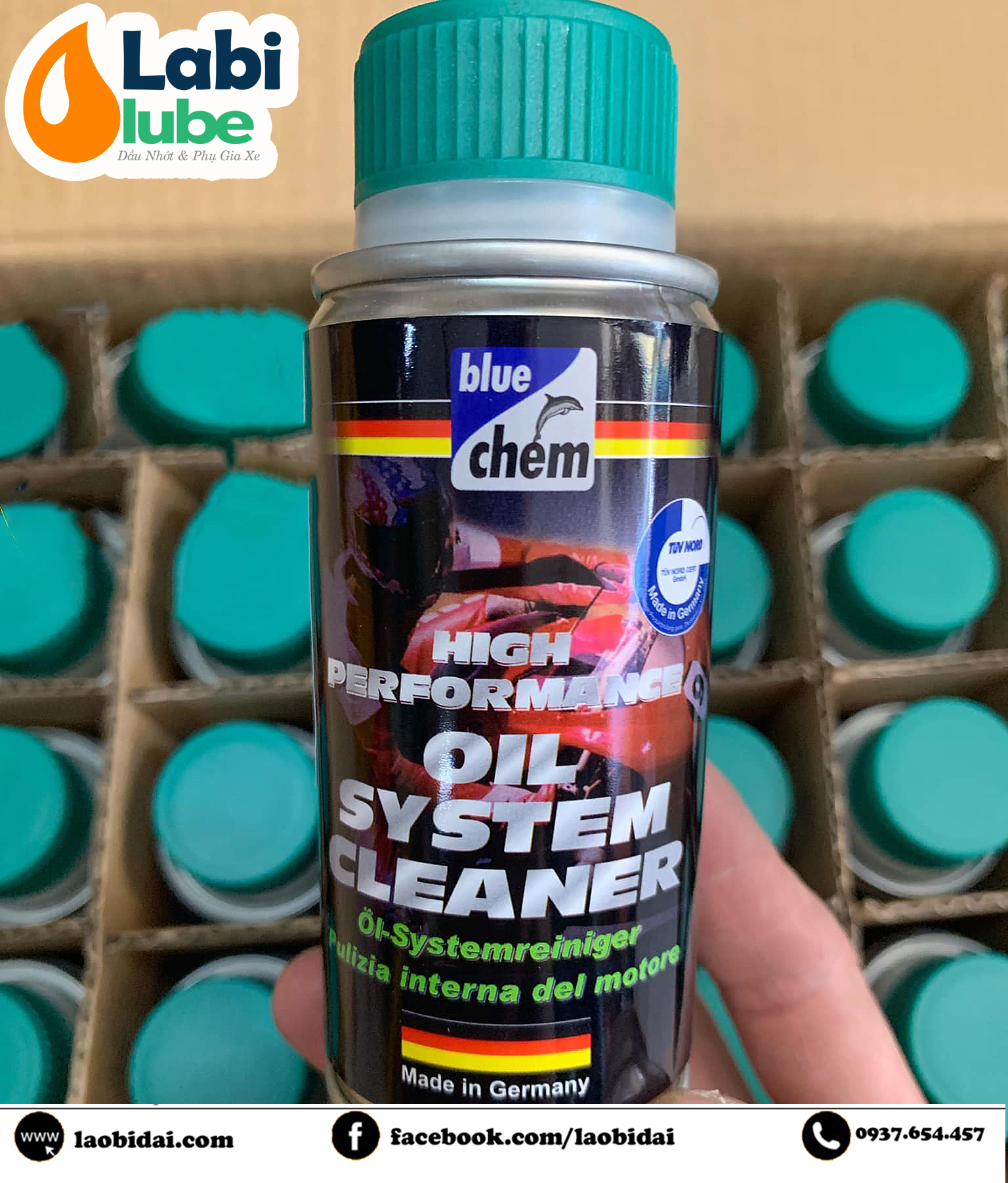 COMBO Phụ Gia Vệ Sinh Và Súc Rửa Động Cơ Bluechem - 50ml, Giúp Làm Sạch ...