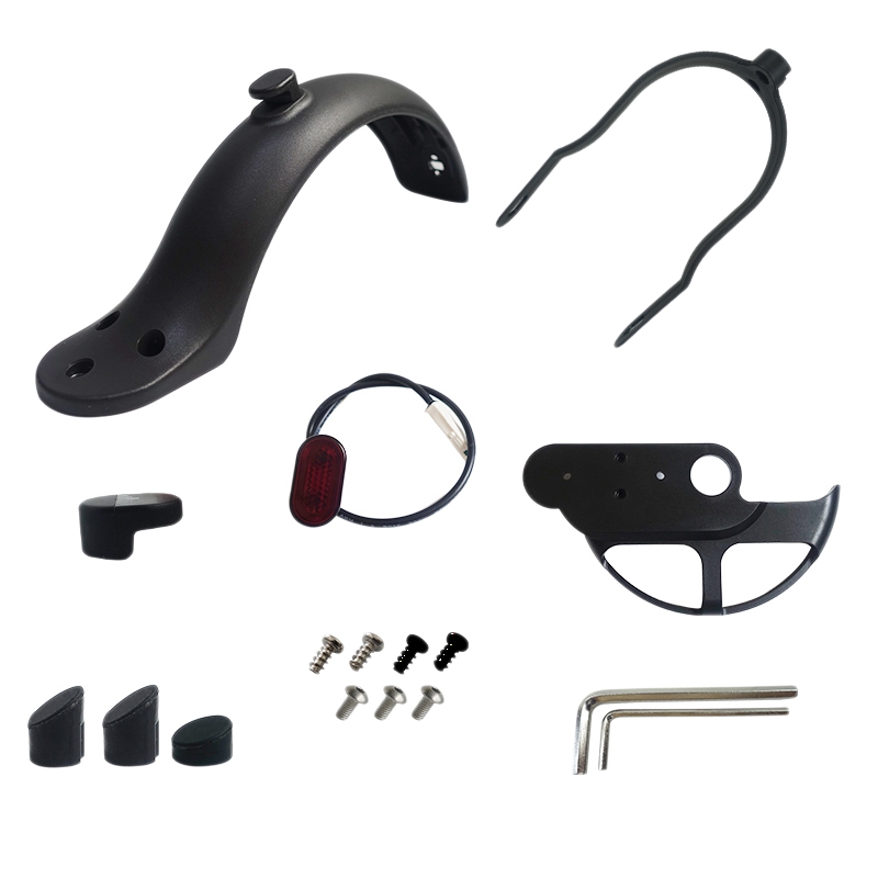 Scooter Mudguard Bracket Kit Scooter Mud Fender Shock Absorber Guard ...