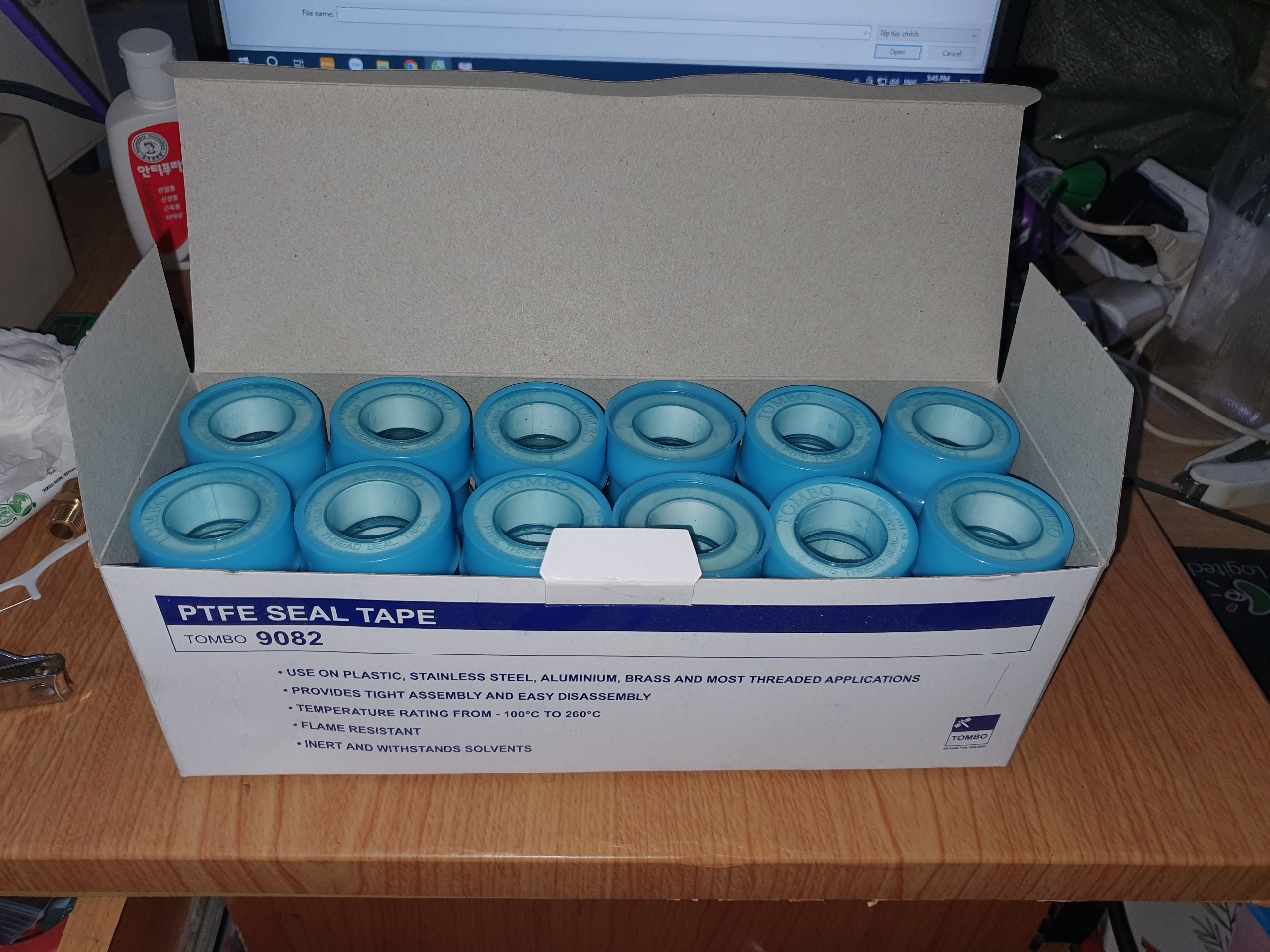 Băng keo lụa Tombo 10 mét nhập khẩu - Băng tan - Cao su non quấn ống ...