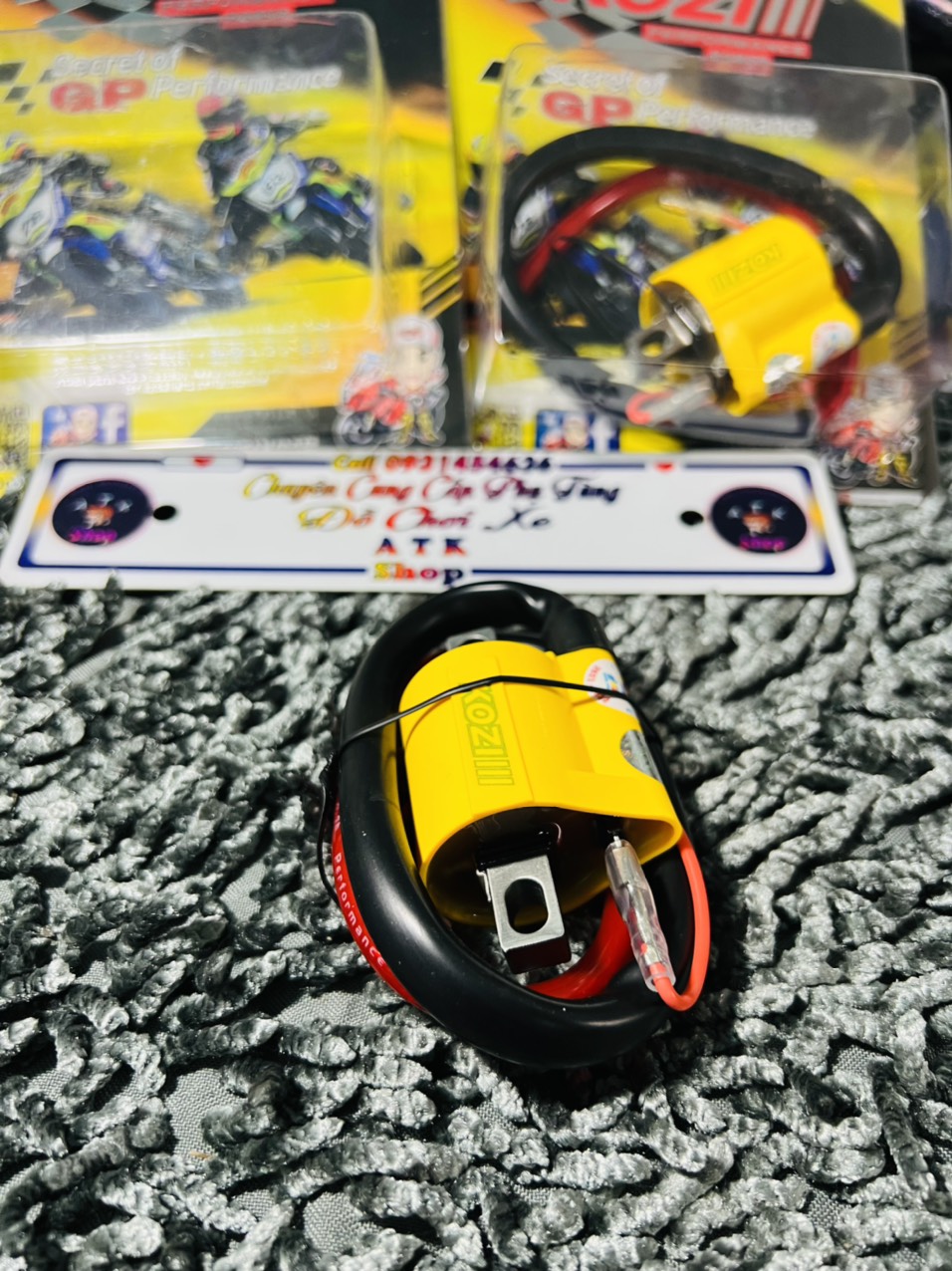 IC độ nhẹ và mobin sườn KOZI dành cho xe wave ,dream 100 giúp tăng công ...