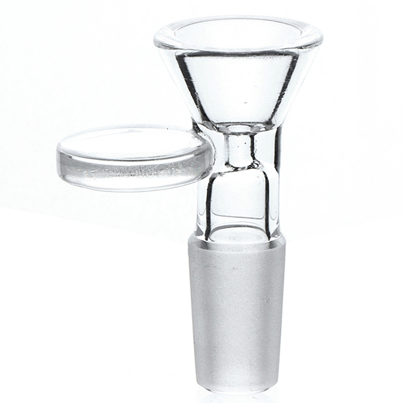 {Teetlv} 14mm/ Glass Joint Clear Slide Male Glass Bowl Filter Pipe ...