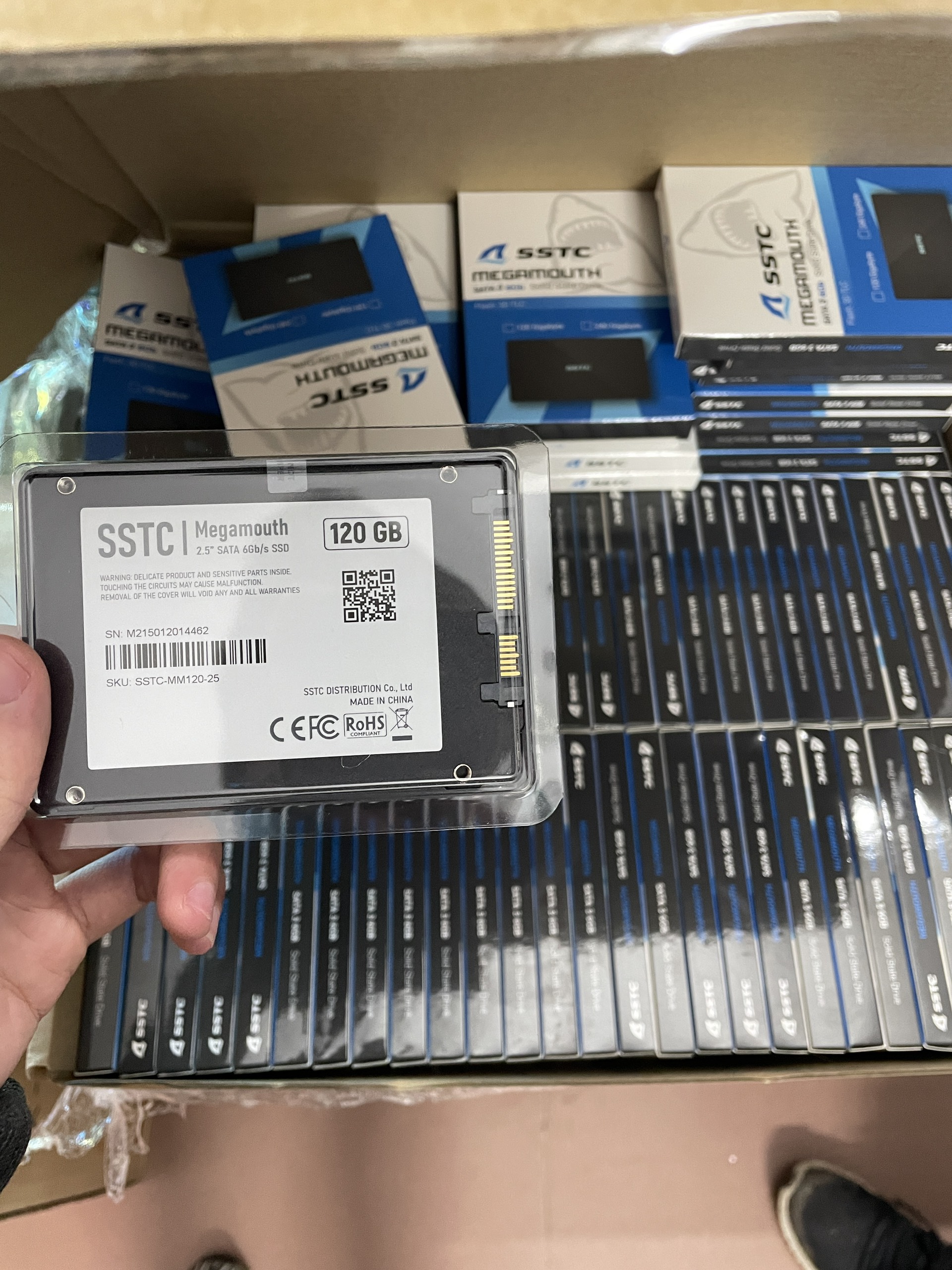 [NEW] Ổ cứng SSD 120G SSTC Megamouth SATA3 Bảo Hành 36TH | Lazada.vn