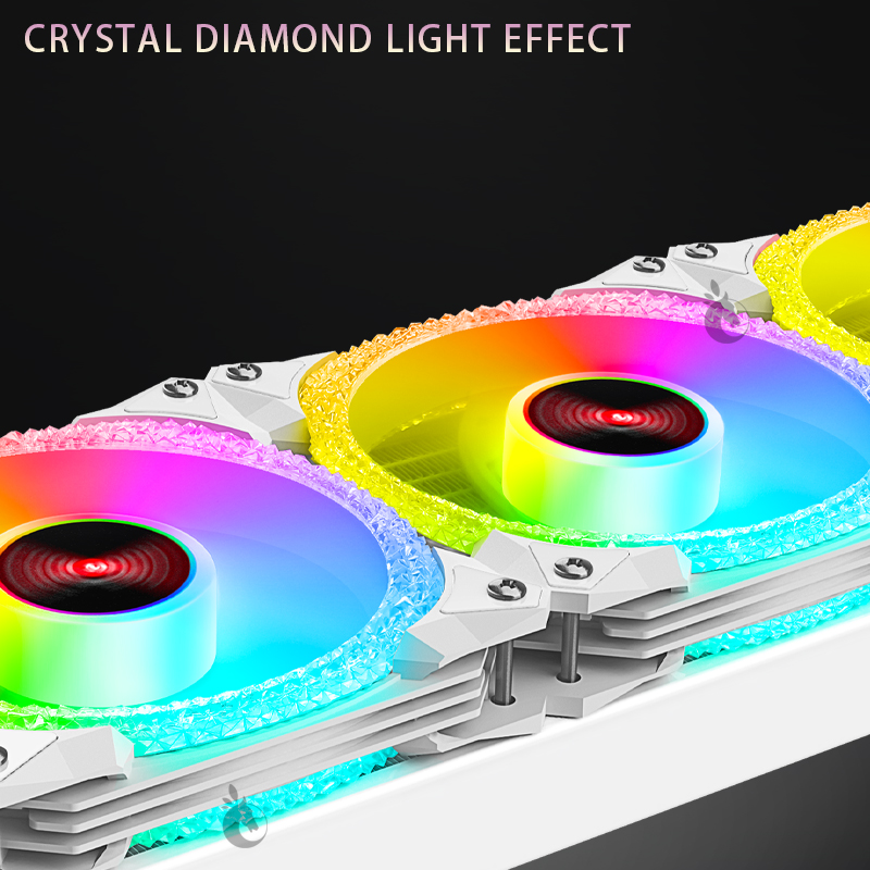 Tản nhiệt nước AIO COOLMOON AOSOR AS360 5V ARGB FAN LED Crystal Diamond ...
