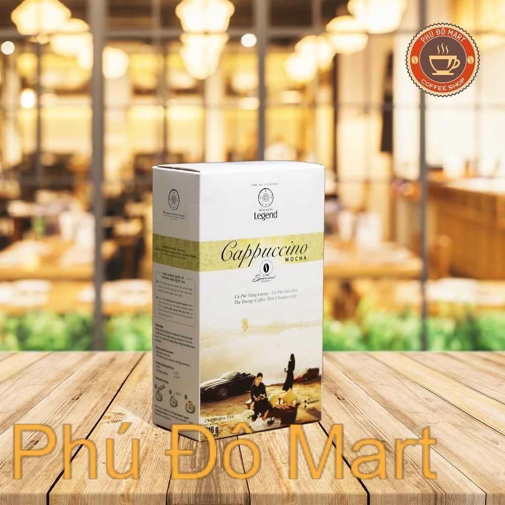 Cà Phê Hòa Tan Trung Nguyên Legend Cappuccino Vị Hazelnut / Mocha ...