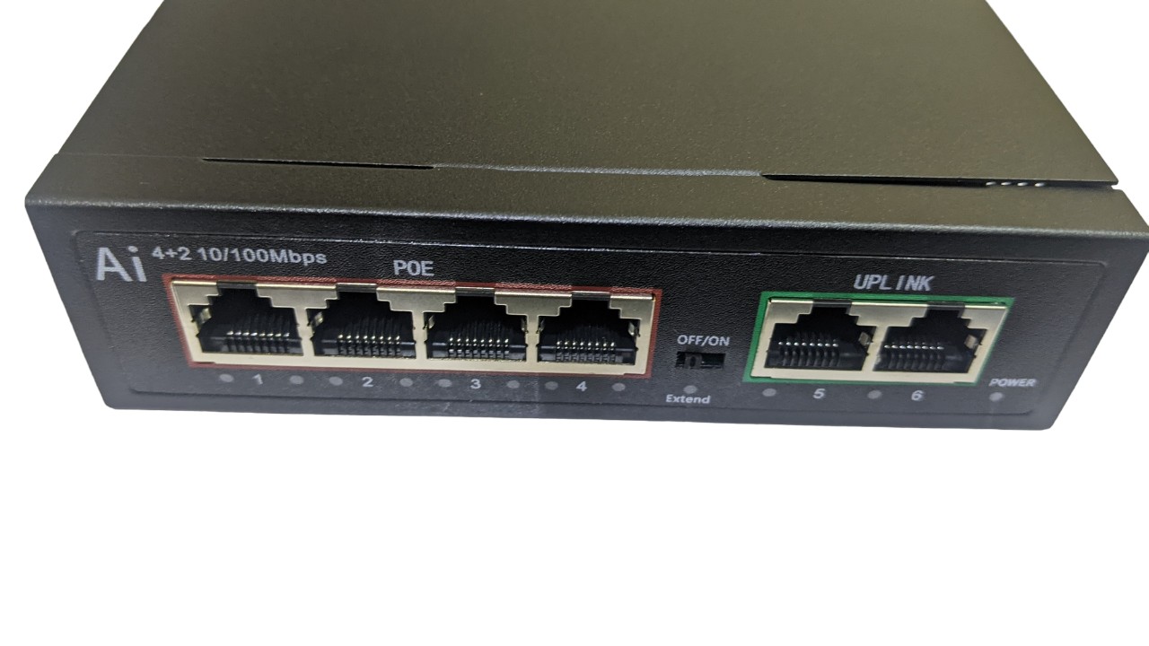 Switch poe AI - Smart Switch 4+2 cổng, 8+2 cổng, 10+2 cổng - Bộ chia ...