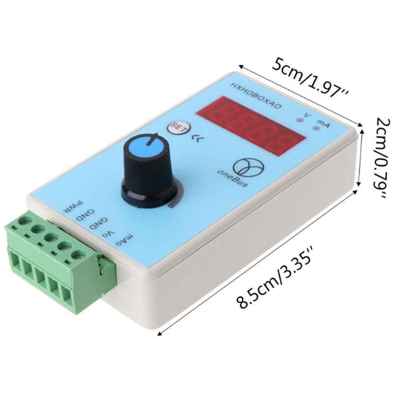 Handheld 0-10V/2-10V 0-20MA/4-20MA Signal Generator Adjustable Current Voltage Analog Simulator ...