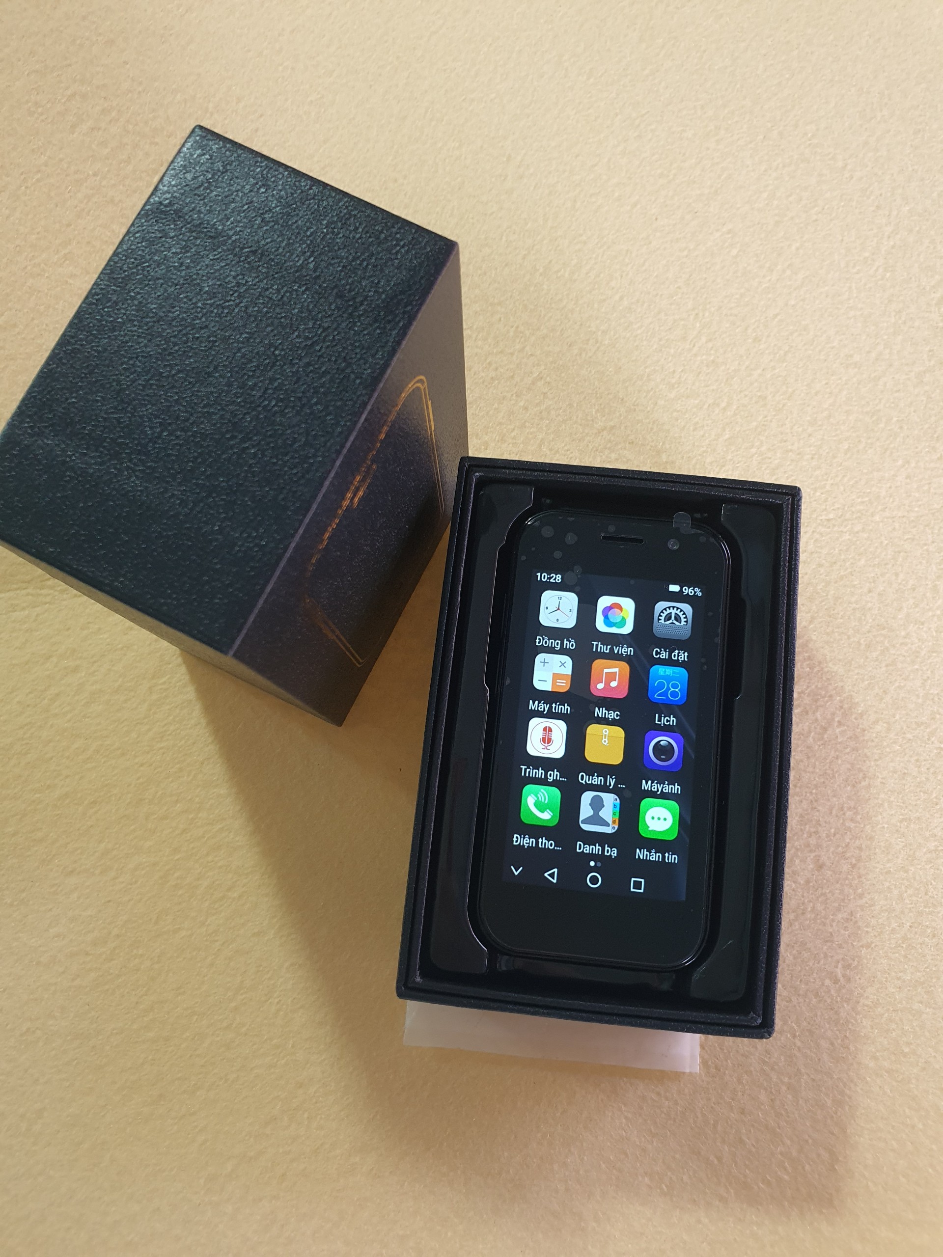 Điện thoại mini Soyes XS14 Pro (full box) bộ nhớ 32GB3GB có đầy đủ phụ ...