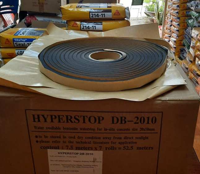 Hyperstop DB 2010 Thùng 7 Cuộn x 7.5m dài - Thanh cao su trương nở ...