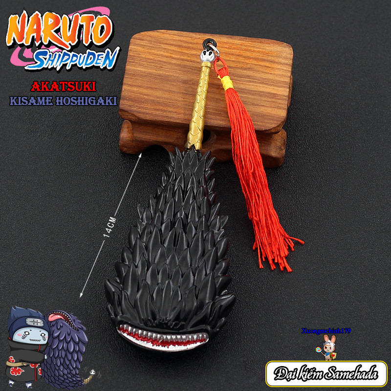 Mô hình sưu tầm Naruto Kisame Hoshigaki Akatsuki Samehada Kình Bì kiếm ...