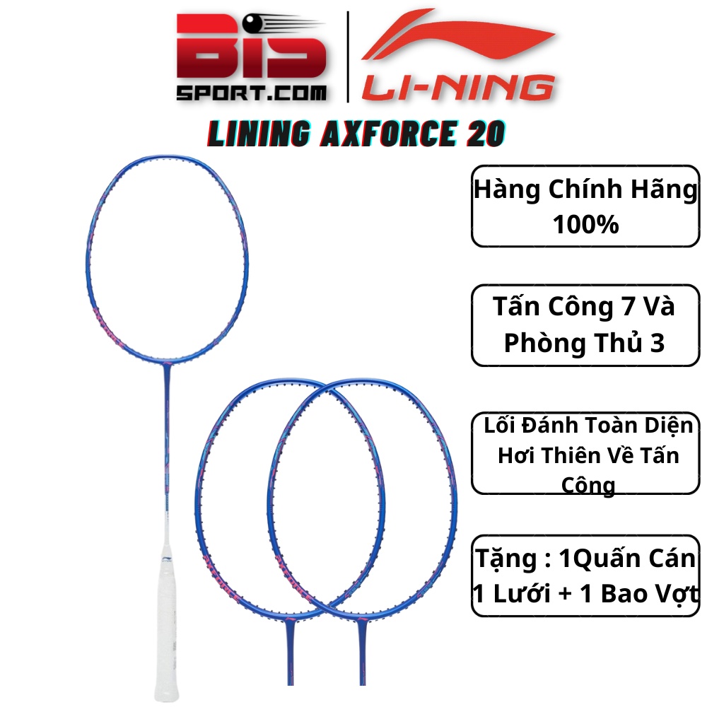 Vợt Cầu Lông Lining Axforce 20 Chính Hãng - Cho Lối Đánh Toàn Diện Và ...