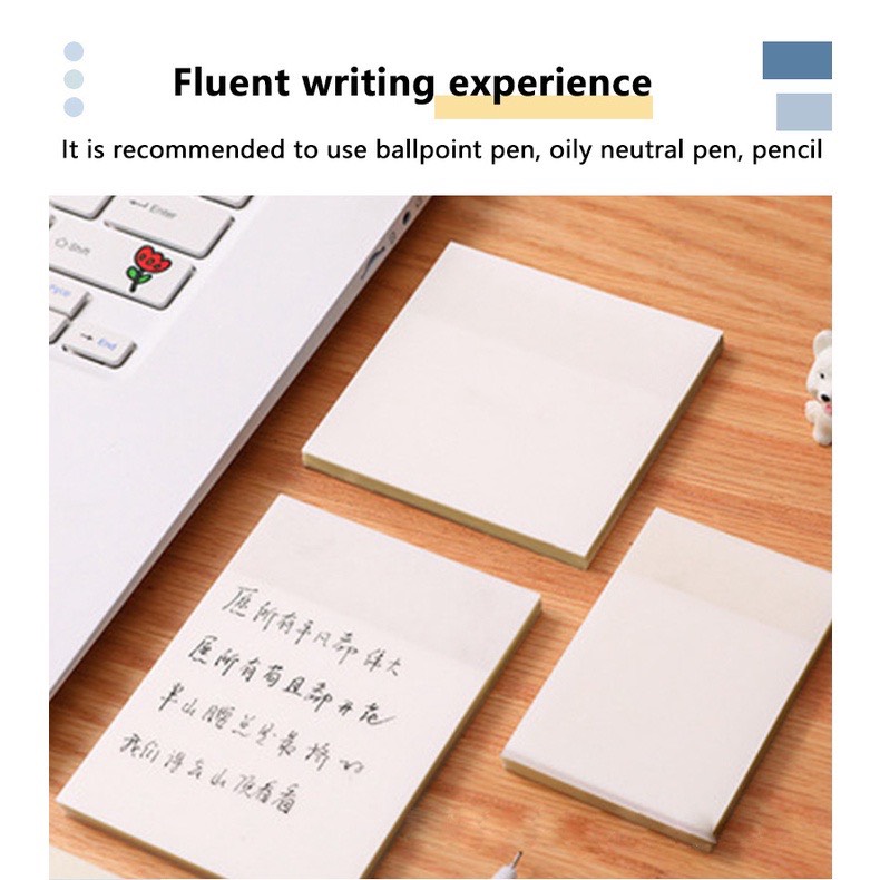 Set 50 tờ giấy note trong suốt tiện lợi nhiều kích thước - VPP Thiên Ái ...