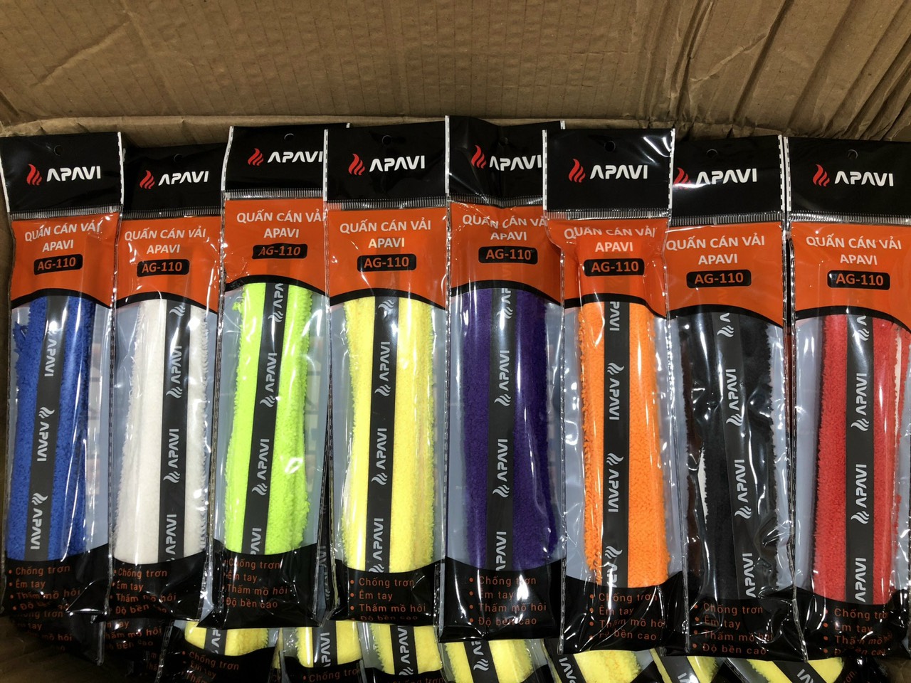 Quấn Cán Vải Apavi Ag-110 Cuốn Cán Vợt Chính Hãng Chất Lượng Tốt Chống ...