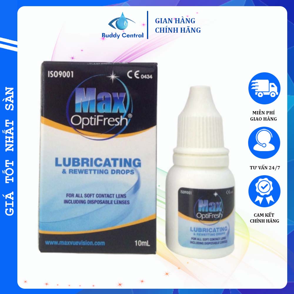 Nước nhỏ mắt lens kính áp tròng Max Optifresh 10ml | Lazada.vn