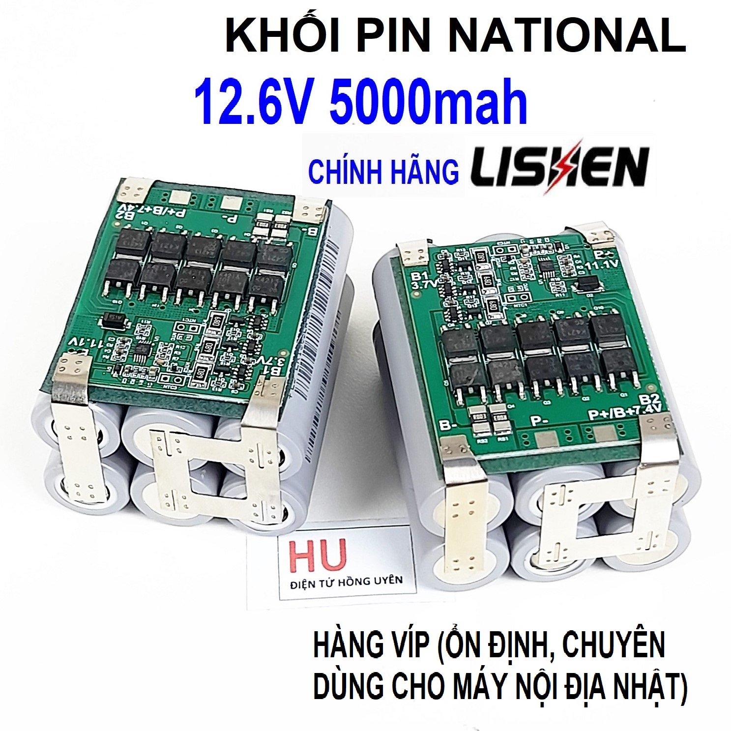 Khối pin 3S - 12.6V - 5000mAH - 60A. Hàng Sịn Chuyên dùng cho máy nội ...
