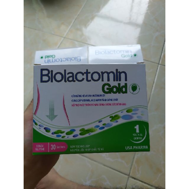 Biolactomin Gold Xanh - Bổ sung lợi khuẩn, cân bằng hệ vi sinh đường ...